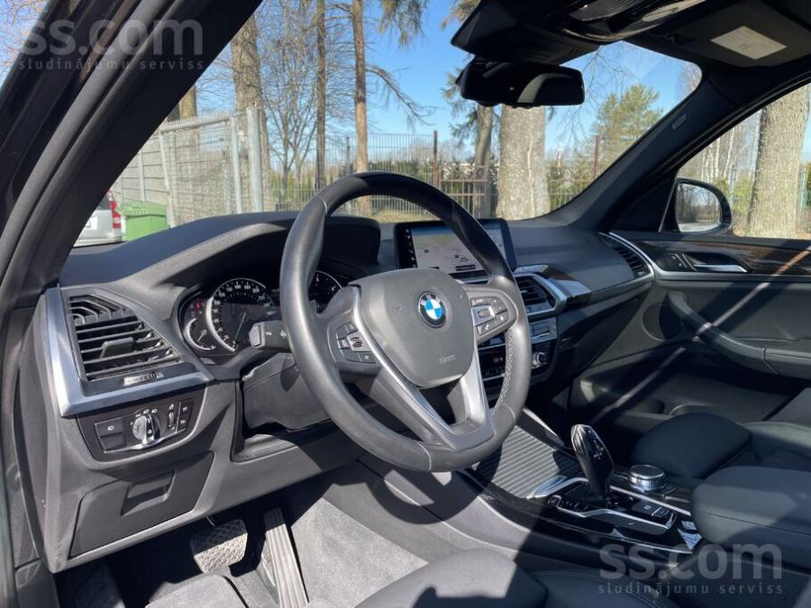 Melns BMW X3 2019 Rīga, ar dzinēja tilpumu 2.00 L un nobraukumu 116 tūkst. km par 18990 €, foto 11 vietnē AUTOMOTO.COM.LV