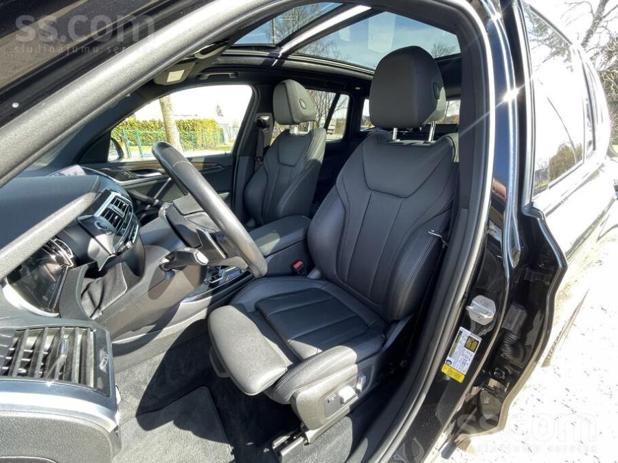 Melns BMW X3 2019 Rīga, ar dzinēja tilpumu 2.00 L un nobraukumu 116 tūkst. km par 18990 €, foto 14 vietnē AUTOMOTO.COM.LV