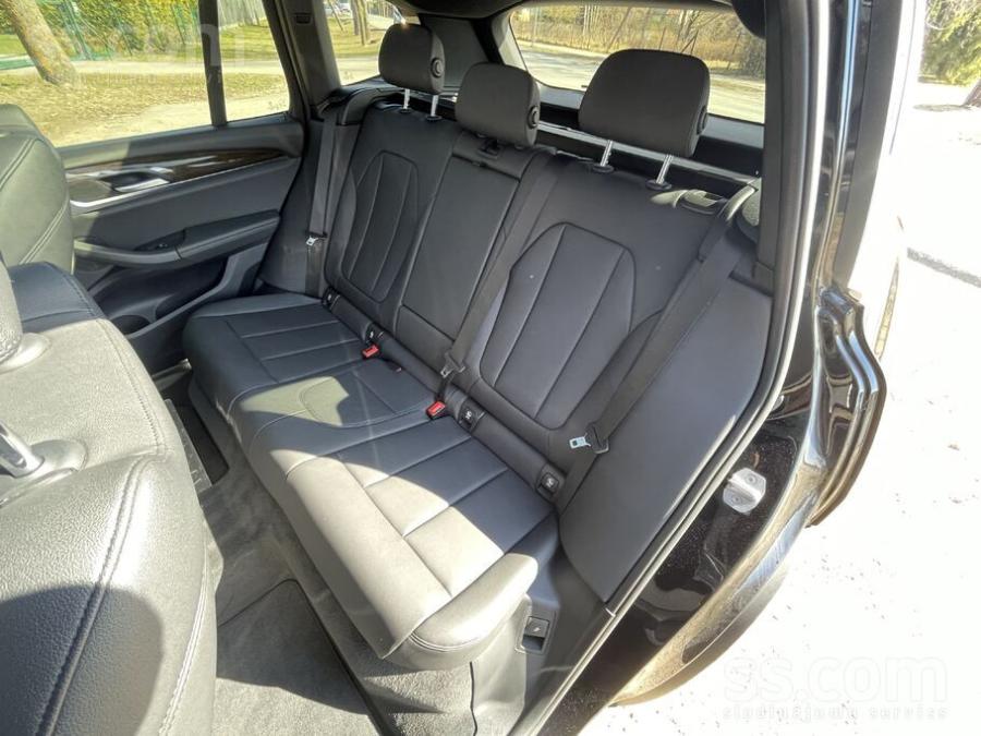 Melns BMW X3 2019 Rīga, ar dzinēja tilpumu 2.00 L un nobraukumu 116 tūkst. km par 18990 €, foto 16 vietnē AUTOMOTO.COM.LV