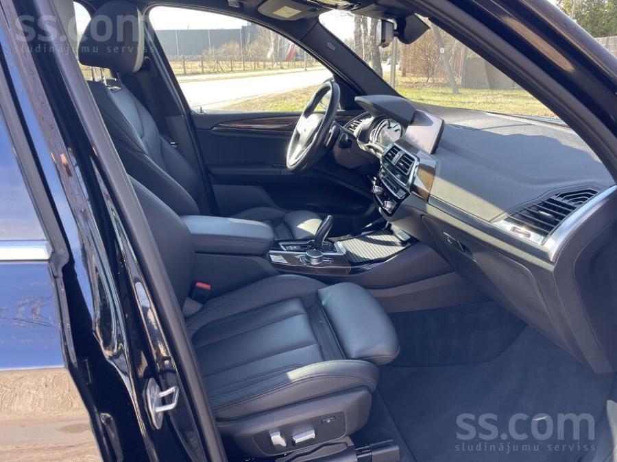 Melns BMW X3 2019 Rīga, ar dzinēja tilpumu 2.00 L un nobraukumu 116 tūkst. km par 18990 €, foto 20 vietnē AUTOMOTO.COM.LV