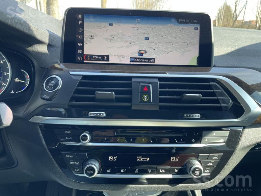 Melns BMW X3 2019 Rīga, ar dzinēja tilpumu 2.00 L un nobraukumu 116 tūkst. km par 18990 €, foto 28 vietnē AUTOMOTO.COM.LV