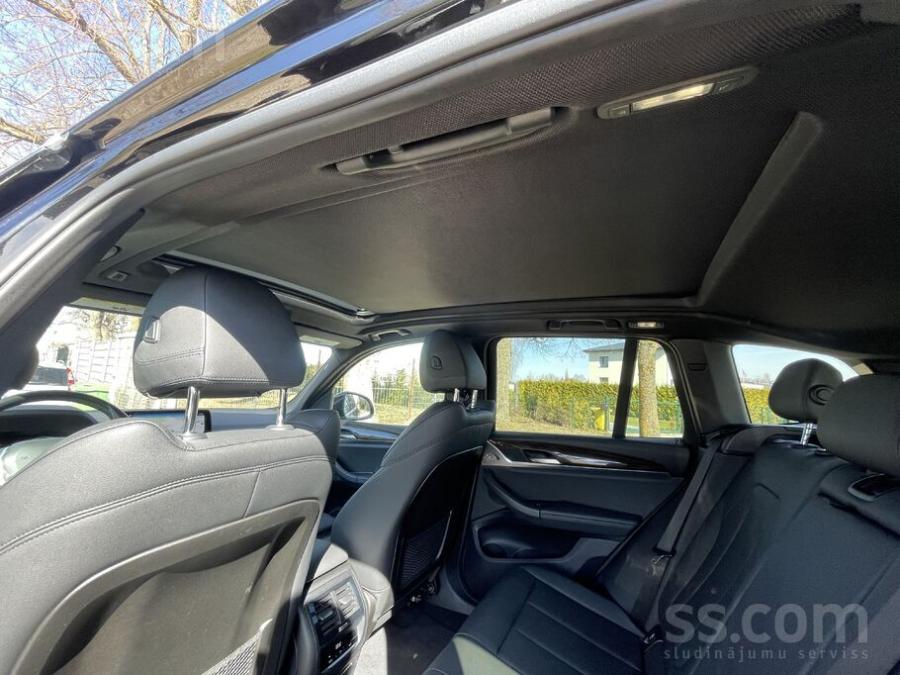 Melns BMW X3 2019 Rīga, ar dzinēja tilpumu 2.00 L un nobraukumu 116 tūkst. km par 18990 €, foto 35 vietnē AUTOMOTO.COM.LV