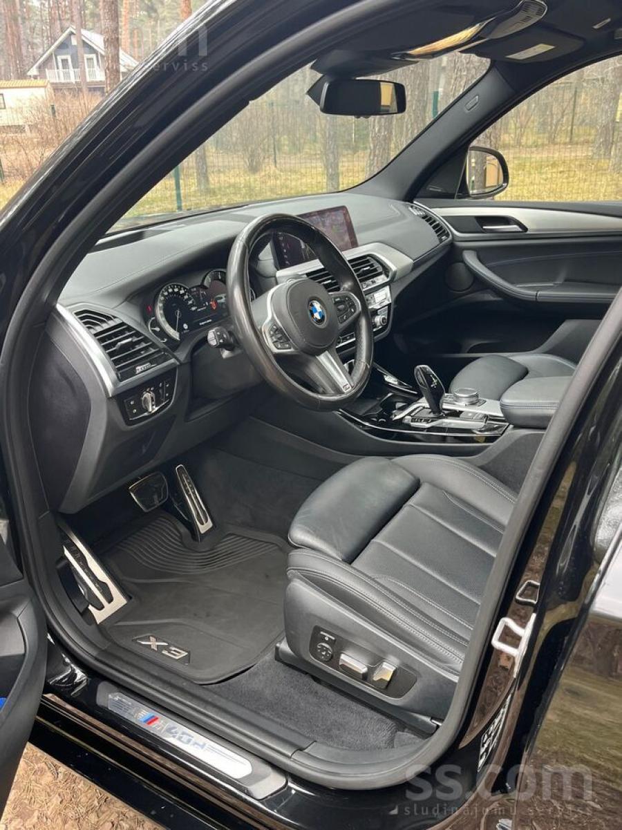 Melns BMW X3 2019 Jūrmala, ar dzinēja tilpumu 3.00 L un nobraukumu 244 tūkst. km par 32000 €, foto 6 vietnē AUTOMOTO.COM.LV