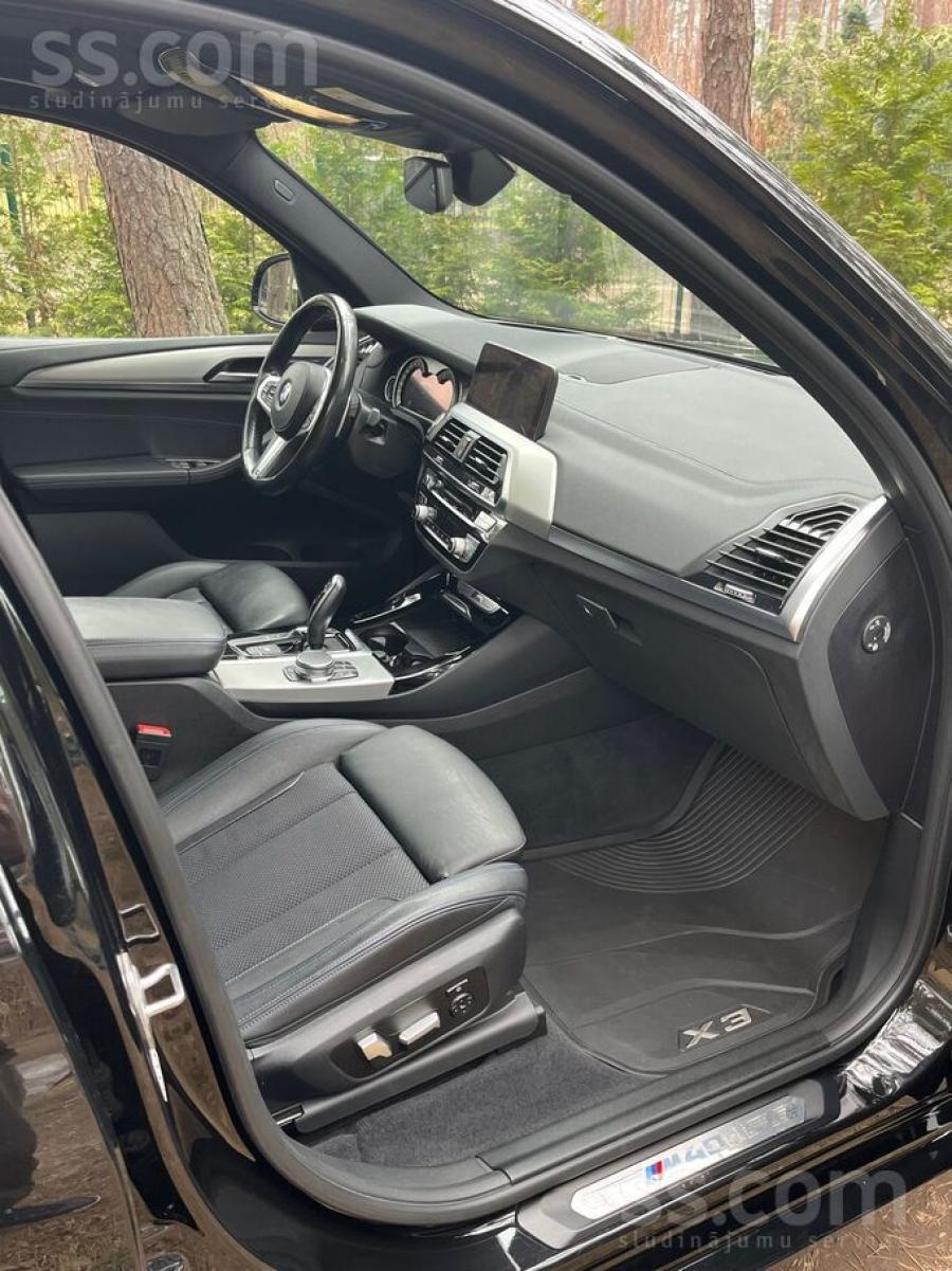 Melns BMW X3 2019 Jūrmala, ar dzinēja tilpumu 3.00 L un nobraukumu 244 tūkst. km par 32000 €, foto 7 vietnē AUTOMOTO.COM.LV