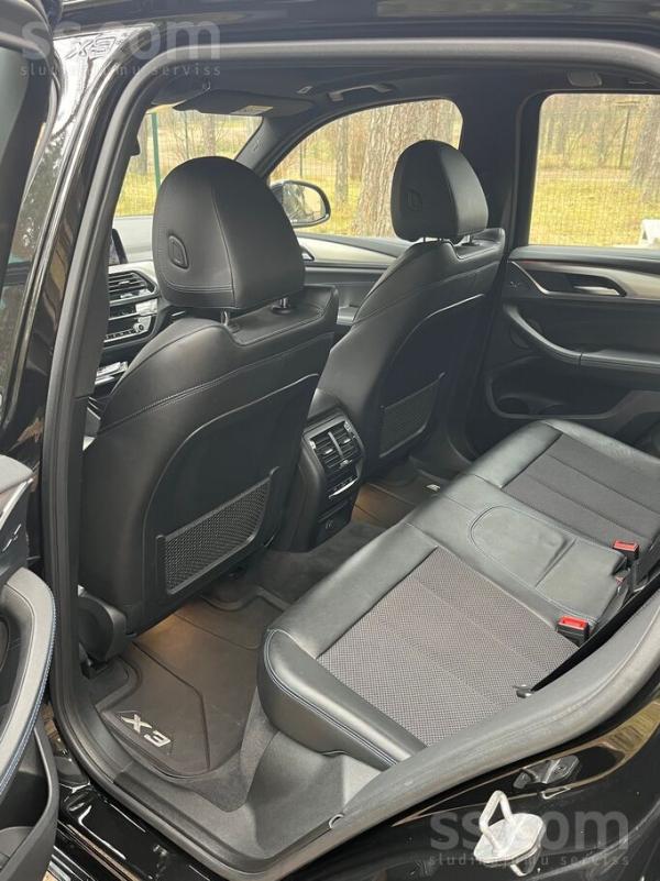 Melns BMW X3 2019 Jūrmala, ar dzinēja tilpumu 3.00 L un nobraukumu 244 tūkst. km par 32000 €, foto 7 vietnē AUTOMOTO.COM.LV