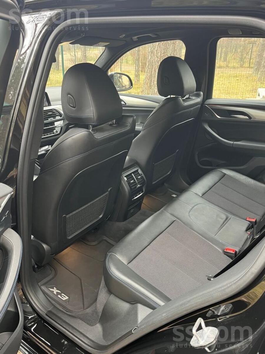 Melns BMW X3 2019 Jūrmala, ar dzinēja tilpumu 3.00 L un nobraukumu 244 tūkst. km par 32000 €, foto 8 vietnē AUTOMOTO.COM.LV