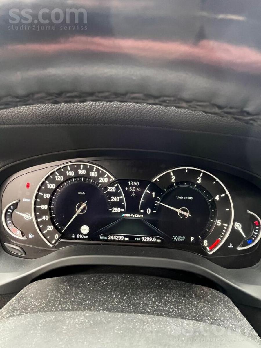 Melns BMW X3 2019 Jūrmala, ar dzinēja tilpumu 3.00 L un nobraukumu 244 tūkst. km par 32000 €, foto 13 vietnē AUTOMOTO.COM.LV
