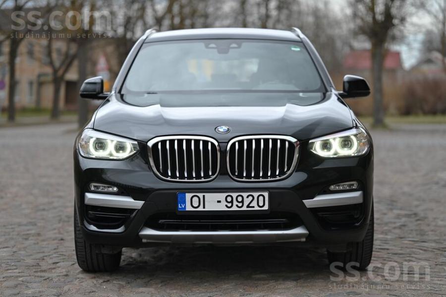 Black BMW X3 2019 in Jelgava, with an engine capacity of 2.00 L and mileage of 0 thousand km for 22500 €, photo 1 on AUTOMOTO.COM.LV