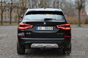 Black BMW X3 2019 in Jelgava, with an engine capacity of 2.00 L and mileage of 0 thousand km for 22500 €, photo 6 on AUTOMOTO.COM.LV