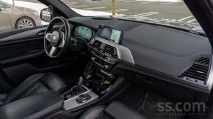 Black BMW X3 2019 in Riga, with an engine capacity of 3.00 L and mileage of 180 thousand km for 25590 €, photo 11 on AUTOMOTO.COM.LV