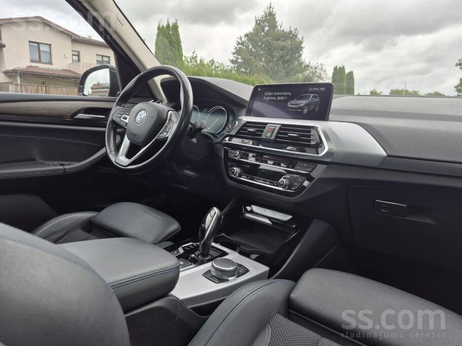 Melns BMW X3 2019 Rīga, ar dzinēja tilpumu 2.00 L un nobraukumu 170 tūkst. km par 21200 €, foto 11 vietnē AUTOMOTO.COM.LV
