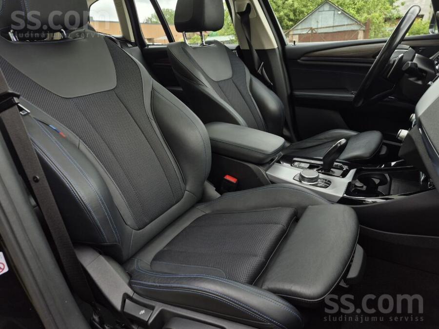 Melns BMW X3 2019 Rīga, ar dzinēja tilpumu 2.00 L un nobraukumu 170 tūkst. km par 21200 €, foto 14 vietnē AUTOMOTO.COM.LV