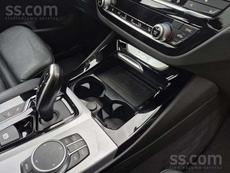 Melns BMW X3 2019 Rīga, ar dzinēja tilpumu 2.00 L un nobraukumu 170 tūkst. km par 21200 €, foto 18 vietnē AUTOMOTO.COM.LV