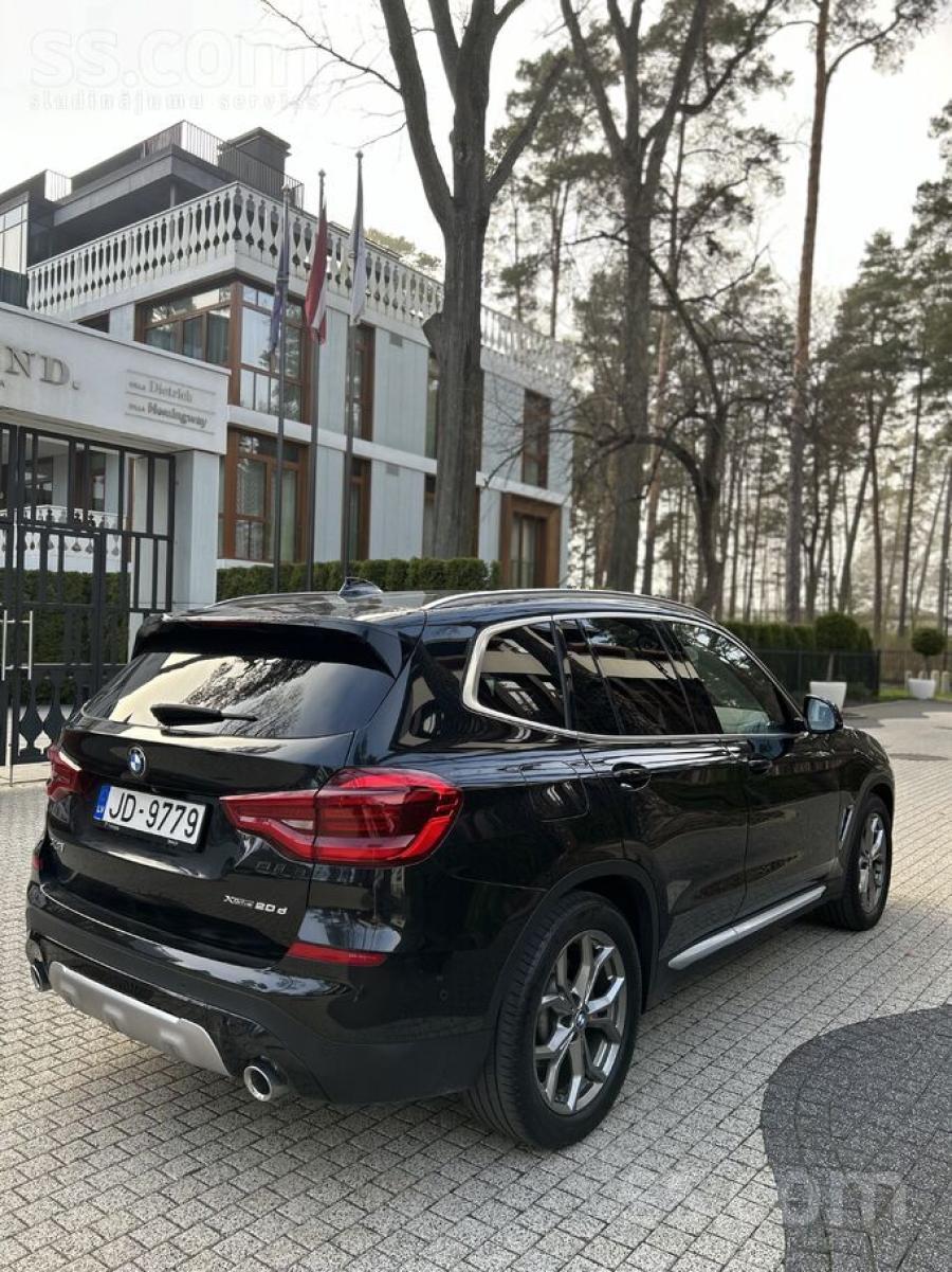 Melns BMW X3 2019 Jūrmala, ar dzinēja tilpumu 2.00 L un nobraukumu 170 tūkst. km par 22500 €, foto 15 vietnē AUTOMOTO.COM.LV