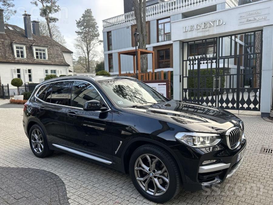 Melns BMW X3 2019 Jūrmala, ar dzinēja tilpumu 2.00 L un nobraukumu 170 tūkst. km par 22500 €, foto 17 vietnē AUTOMOTO.COM.LV