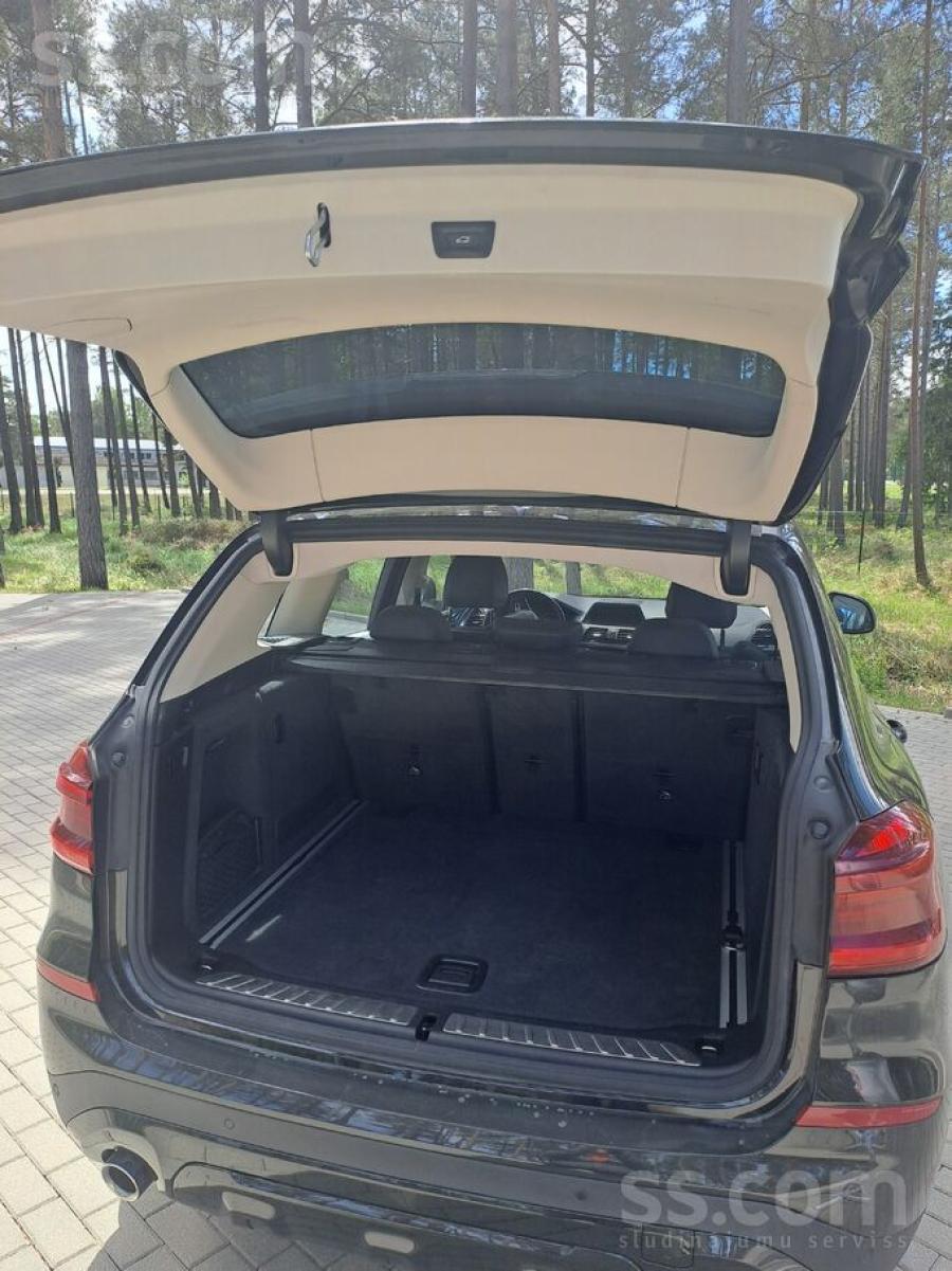Melns BMW X3 2019 Rīga, ar dzinēja tilpumu 2.00 L un nobraukumu 133 tūkst. km par 23300 €, foto 5 vietnē AUTOMOTO.COM.LV