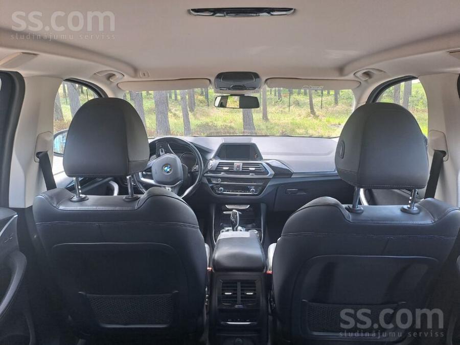 Melns BMW X3 2019 Rīga, ar dzinēja tilpumu 2.00 L un nobraukumu 133 tūkst. km par 23300 €, foto 7 vietnē AUTOMOTO.COM.LV