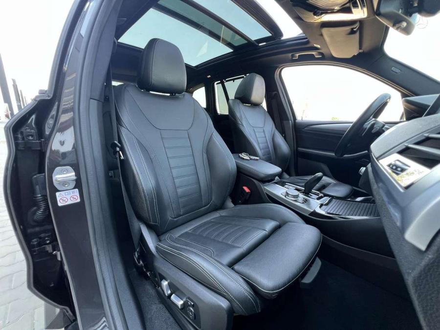 Melns BMW X3 2019 Viļņa, ar dzinēja tilpumu 2.00 L un nobraukumu 200 tūkst. km par 24900 €, foto 27 vietnē AUTOMOTO.COM.LV