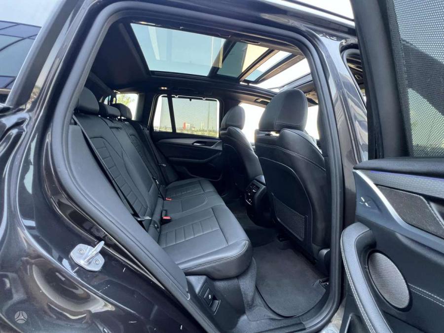 Melns BMW X3 2019 Viļņa, ar dzinēja tilpumu 2.00 L un nobraukumu 200 tūkst. km par 24900 €, foto 28 vietnē AUTOMOTO.COM.LV