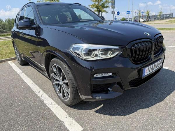Melns BMW X3 2019 Viļņa, ar dzinēja tilpumu 2.00 L un nobraukumu 108 tūkst. km par 24500 €, foto 2 vietnē AUTOMOTO.COM.LV