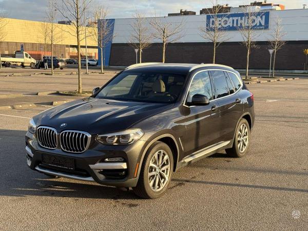 Black BMW X3 2019 in Klaipeda, with an engine capacity of 2.00 L and mileage of 128 thousand km for 22500 €, photo 1 on AUTOMOTO.COM.LV