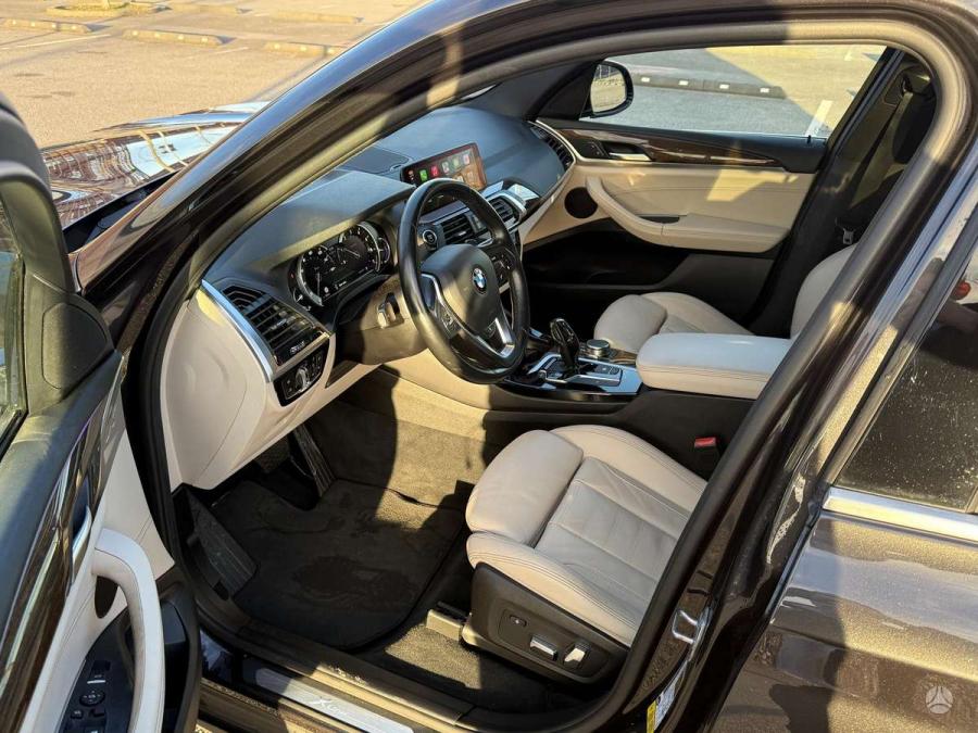 Melns BMW X3 2019 Klaipėda, ar dzinēja tilpumu 2.00 L un nobraukumu 128 tūkst. km par 22500 €, foto 10 vietnē AUTOMOTO.COM.LV