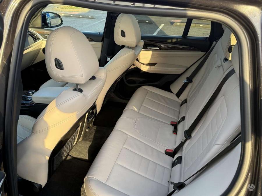 Melns BMW X3 2019 Klaipėda, ar dzinēja tilpumu 2.00 L un nobraukumu 128 tūkst. km par 22500 €, foto 11 vietnē AUTOMOTO.COM.LV