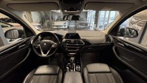 Black BMW X3 2019 in Marupe, with an engine capacity of 2.00 L and mileage of 134 thousand km for 20500 €, photo 8 on AUTOMOTO.COM.LV