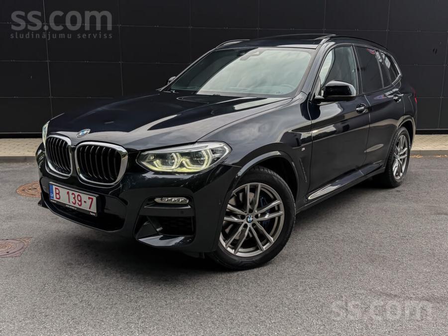 Melns BMW X3 2019 Jelgava, ar dzinēja tilpumu 2.00 L un nobraukumu 152 tūkst. km par 24900 €, foto 5 vietnē AUTOMOTO.COM.LV