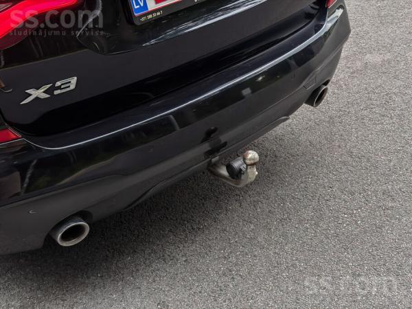Melns BMW X3 2019 Jelgava, ar dzinēja tilpumu 2.00 L un nobraukumu 152 tūkst. km par 24900 €, foto 9 vietnē AUTOMOTO.COM.LV