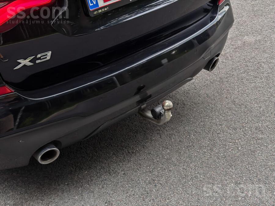 Melns BMW X3 2019 Jelgava, ar dzinēja tilpumu 2.00 L un nobraukumu 152 tūkst. km par 24900 €, foto 10 vietnē AUTOMOTO.COM.LV