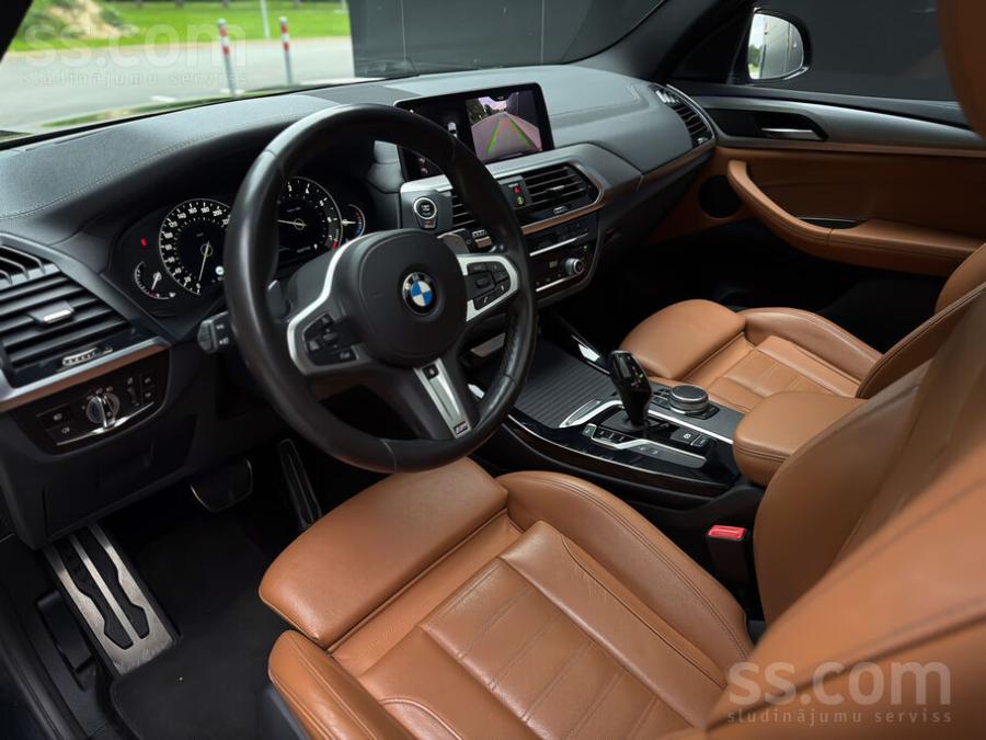 Melns BMW X3 2019 Jelgava, ar dzinēja tilpumu 2.00 L un nobraukumu 152 tūkst. km par 24900 €, foto 13 vietnē AUTOMOTO.COM.LV