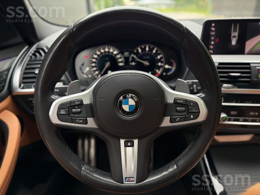 Melns BMW X3 2019 Jelgava, ar dzinēja tilpumu 2.00 L un nobraukumu 152 tūkst. km par 24900 €, foto 21 vietnē AUTOMOTO.COM.LV