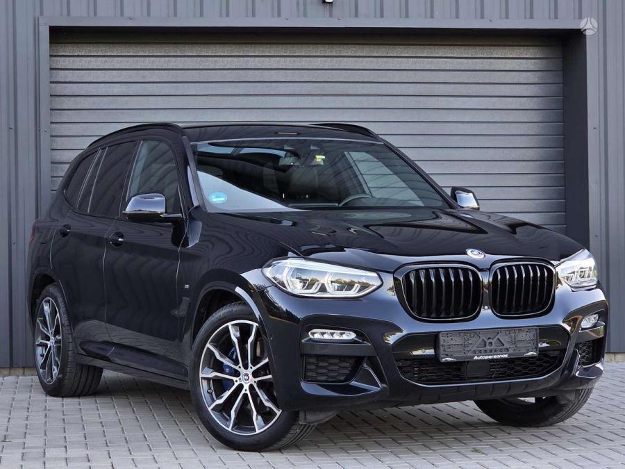 Melns BMW X3 2019 Kauņa, ar dzinēja tilpumu 3.00 L un nobraukumu 260 tūkst. km par 24950 €, foto 1 vietnē AUTOMOTO.COM.LV