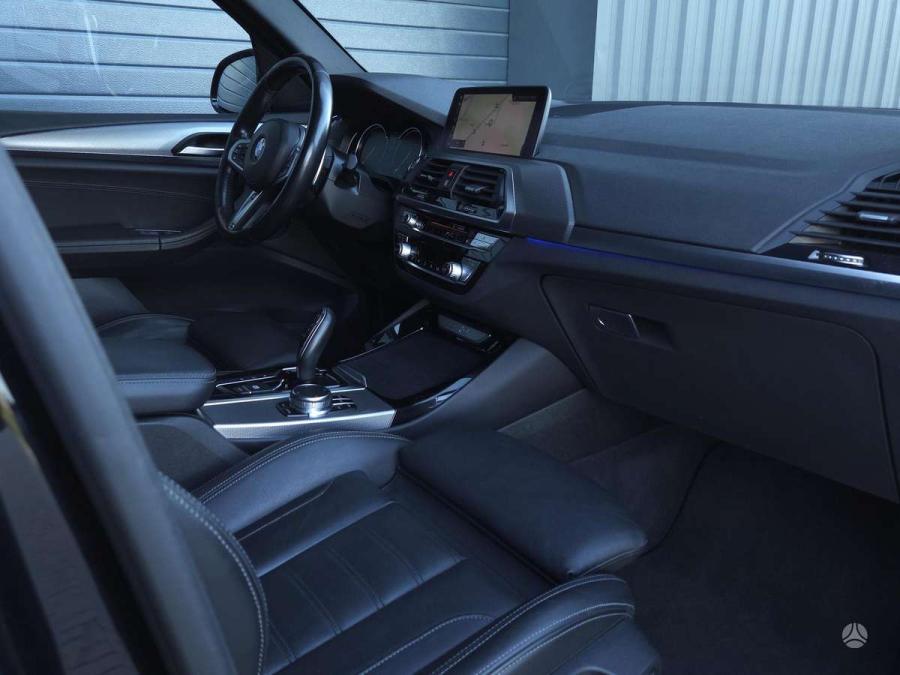 Melns BMW X3 2019 Kauņa, ar dzinēja tilpumu 3.00 L un nobraukumu 260 tūkst. km par 24950 €, foto 21 vietnē AUTOMOTO.COM.LV