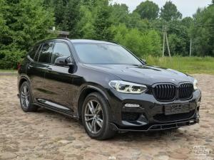 Black BMW X3 2019 in Telschi, with an engine capacity of 2.00 L and mileage of 186 thousand km for 21000 €, photo 4 on AUTOMOTO.COM.LV