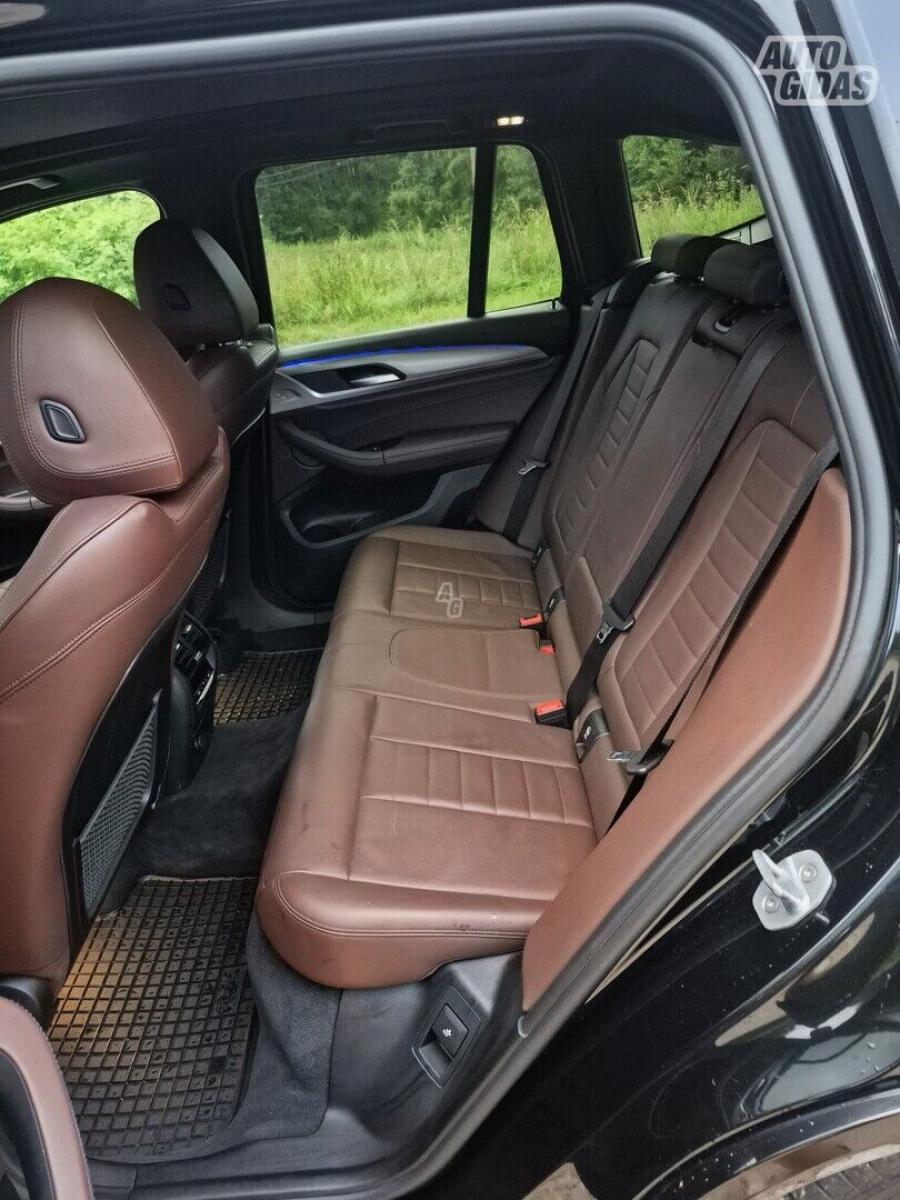 Black BMW X3 2019 in Telschi, with an engine capacity of 2.00 L and mileage of 186 thousand km for 21000 €, photo 17 on AUTOMOTO.COM.LV
