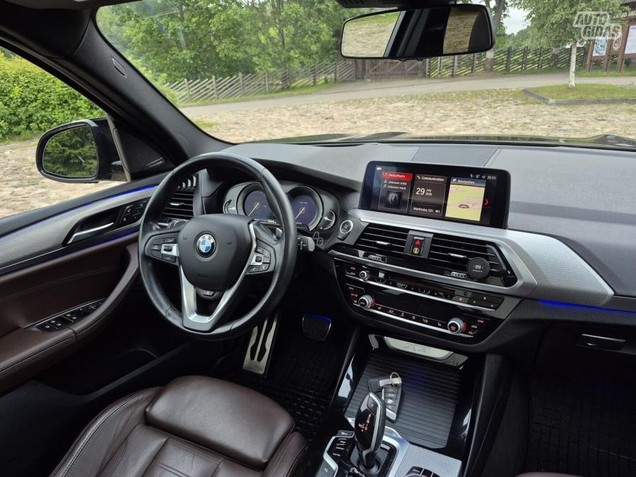 Black BMW X3 2019 in Telschi, with an engine capacity of 2.00 L and mileage of 186 thousand km for 21000 €, photo 25 on AUTOMOTO.COM.LV