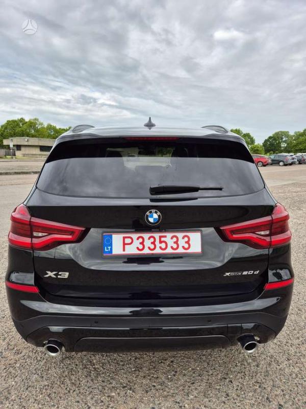Melns BMW X3 2019 Kauņa, ar dzinēja tilpumu 2.00 L un nobraukumu 50 tūkst. km par 25000 €, foto 6 vietnē AUTOMOTO.COM.LV