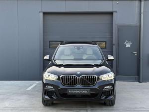 Black BMW X3 2019 in Kaunas, with an engine capacity of 2.99 L and mileage of 259 thousand km for 26999 €, photo 7 on AUTOMOTO.COM.LV