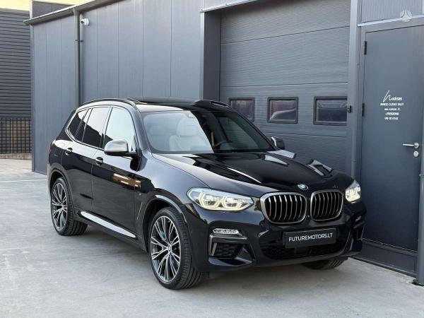 Black BMW X3 2019 in Kaunas, with an engine capacity of 2.99 L and mileage of 259 thousand km for 26999 €, photo 9 on AUTOMOTO.COM.LV