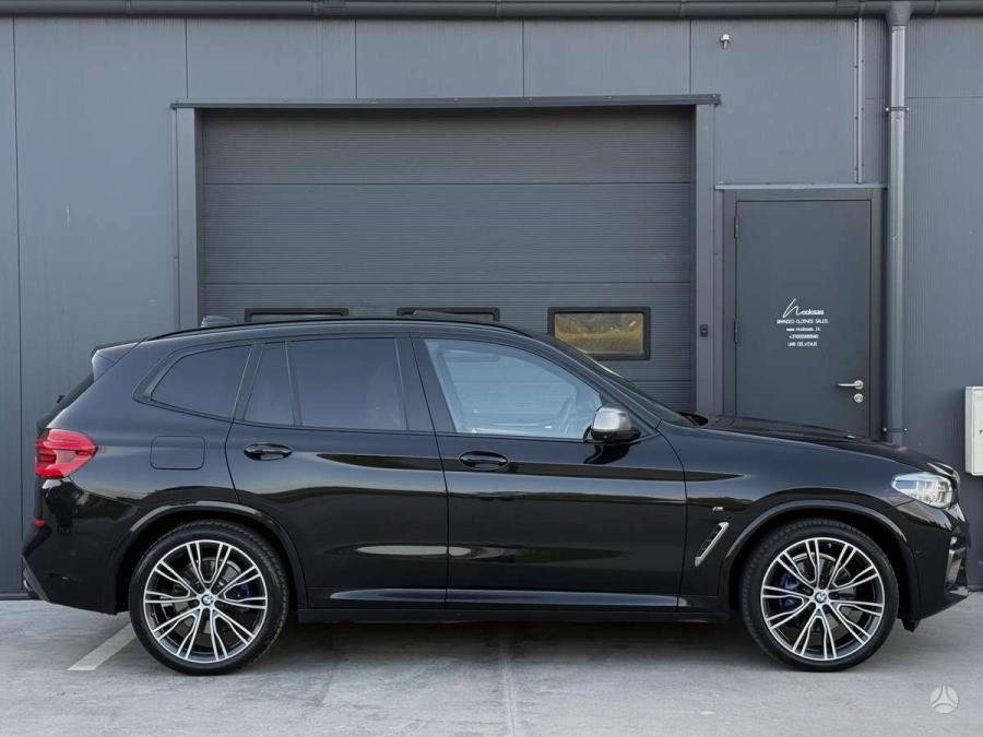 Black BMW X3 2019 in Kaunas, with an engine capacity of 2.99 L and mileage of 259 thousand km for 26999 €, photo 12 on AUTOMOTO.COM.LV