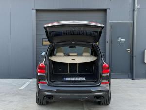 Black BMW X3 2019 in Kaunas, with an engine capacity of 2.99 L and mileage of 259 thousand km for 26999 €, photo 35 on AUTOMOTO.COM.LV