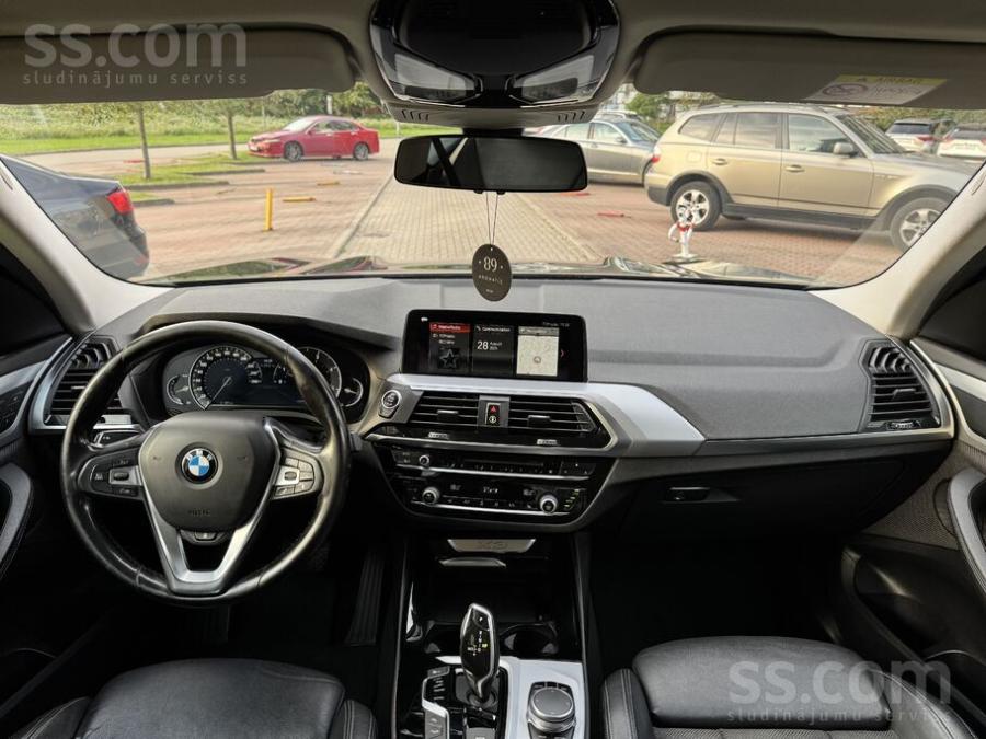 Melns BMW X3 2019 Rīga, ar dzinēja tilpumu 2.00 L un nobraukumu 280 tūkst. km par 16990 €, foto 8 vietnē AUTOMOTO.COM.LV