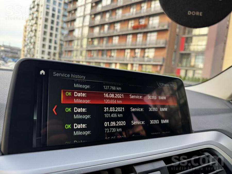 Melns BMW X3 2019 Rīga, ar dzinēja tilpumu 2.00 L un nobraukumu 280 tūkst. km par 16990 €, foto 18 vietnē AUTOMOTO.COM.LV
