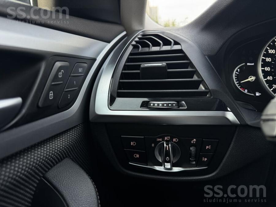 Melns BMW X3 2019 Rīga, ar dzinēja tilpumu 2.00 L un nobraukumu 280 tūkst. km par 16990 €, foto 27 vietnē AUTOMOTO.COM.LV