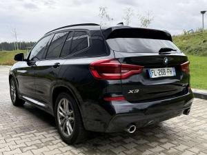 Black BMW X3 2019 in Vilnius, with an engine capacity of 3.00 L and mileage of 267 thousand km for 17800 €, photo 6 on AUTOMOTO.COM.LV