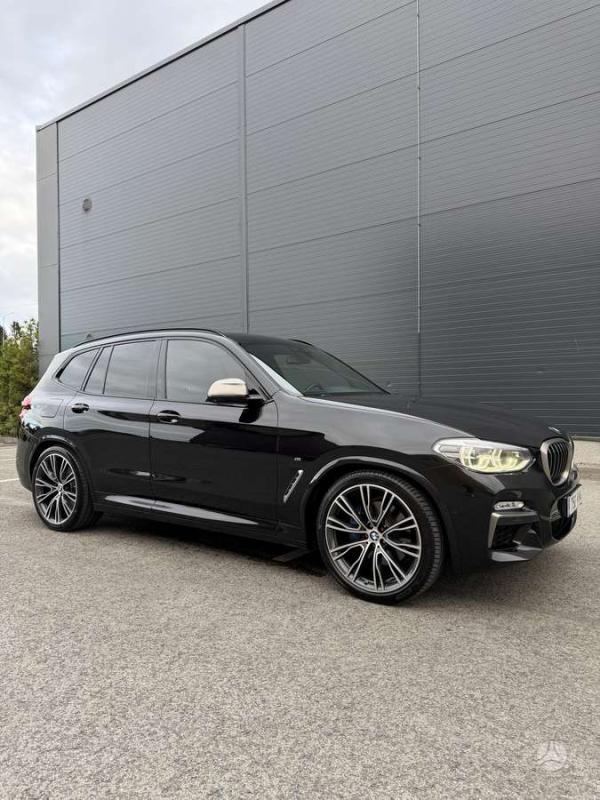 Black BMW X3 2019 in Tallinn, with an engine capacity of 2.99 L and mileage of 177 thousand km for 31900 €, photo 1 on AUTOMOTO.COM.LV