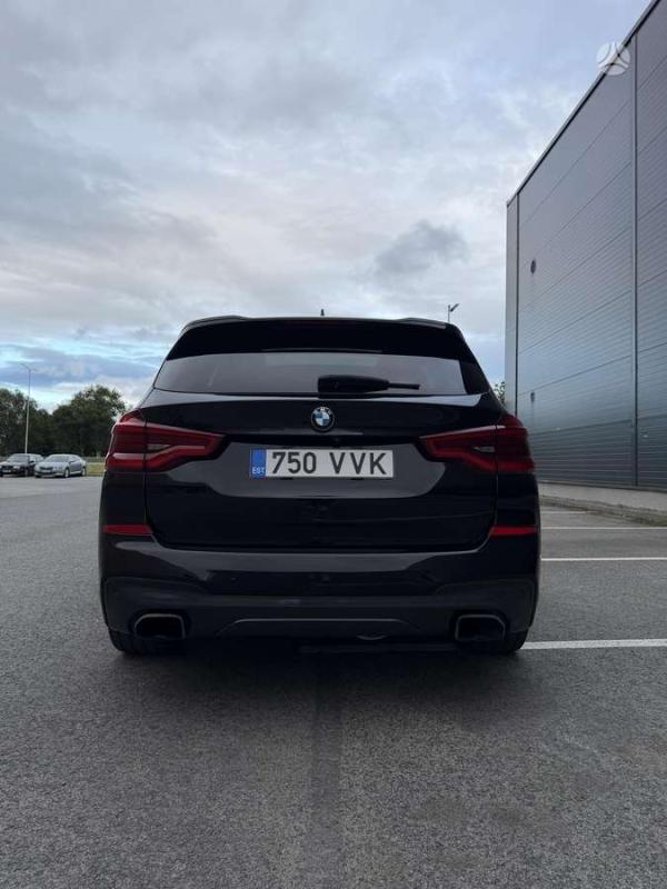 Black BMW X3 2019 in Tallinn, with an engine capacity of 2.99 L and mileage of 177 thousand km for 31900 €, photo 5 on AUTOMOTO.COM.LV