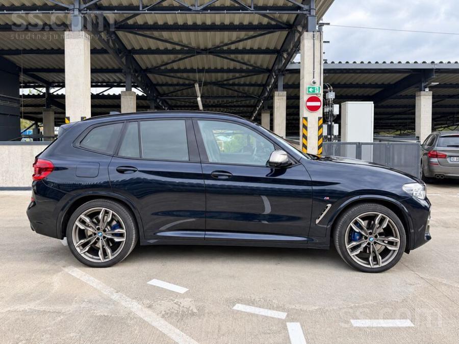 Black BMW X3 2019 in Riga, with an engine capacity of 3.00 L and mileage of 173 thousand km for 29900 €, photo 7 on AUTOMOTO.COM.LV